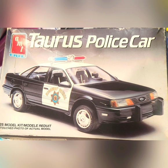 Amt | Toys | Taurus Police Car Model Kit By Amt | Poshmark